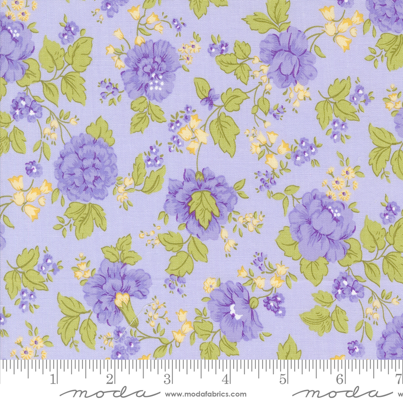 Georgia Main Floral Lavender | Brenda Riddle of Acorn Quilts | Moda ...