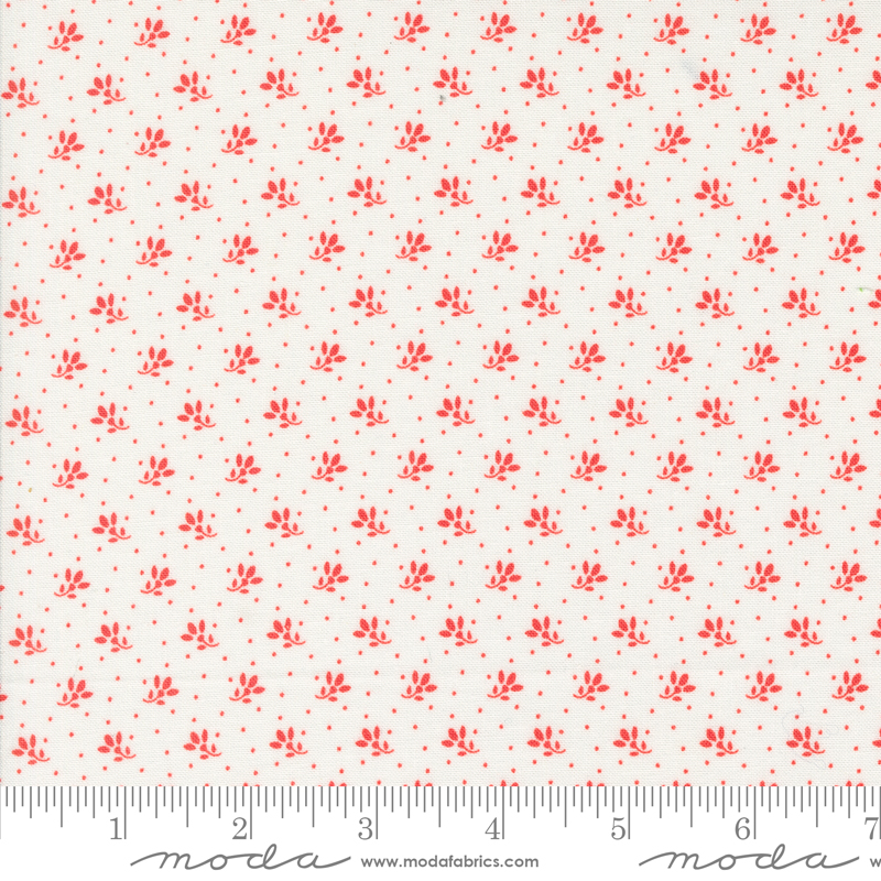 Jelly Jam Ditsy Dots Cotton Strawberry | Fig Tree & Co. | Moda Fabrics ...