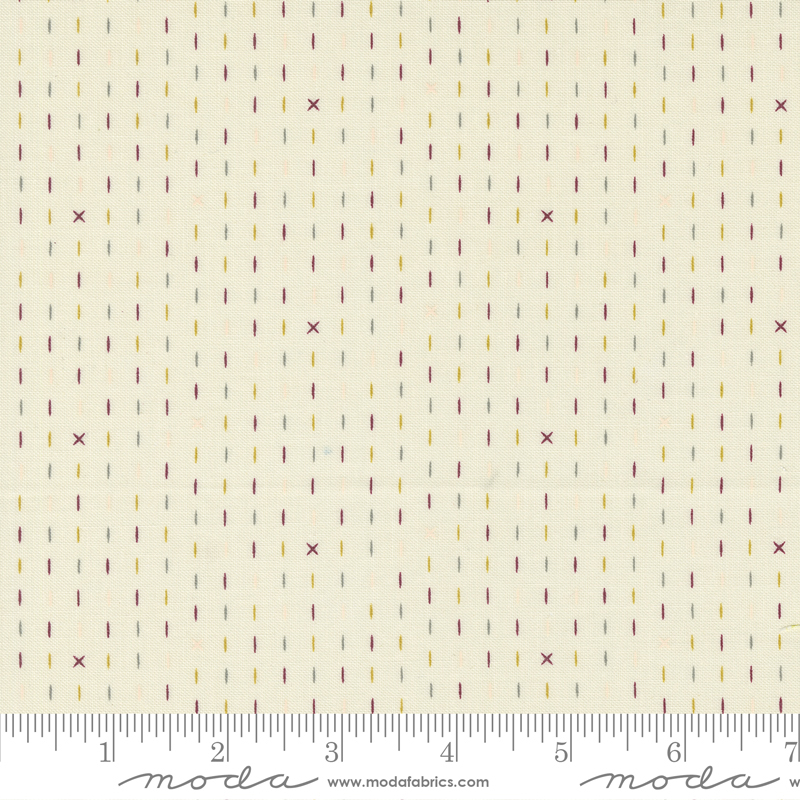 Evermore Hand Stitched Stripes Lace | Sweetfire Road | Moda Fabrics ...