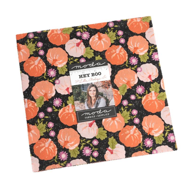 Hey Boo Layer Cake | Lella Boutique | Moda Fabrics | 5210LC | Sold As A ...