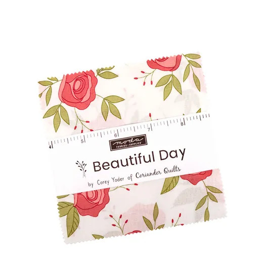 Beautiful Day Charm Pack | Corey Yoder | Moda Fabrics | 29130PP - Pink ...