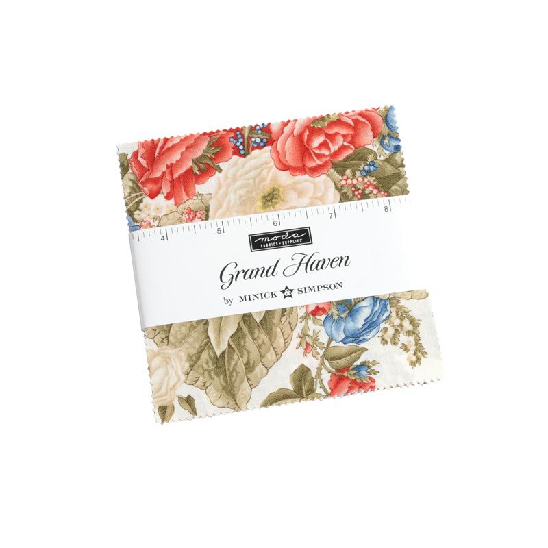 Grand Haven Charm Pack | Minick & Simpson | Moda Fabrics | 14980PP ...