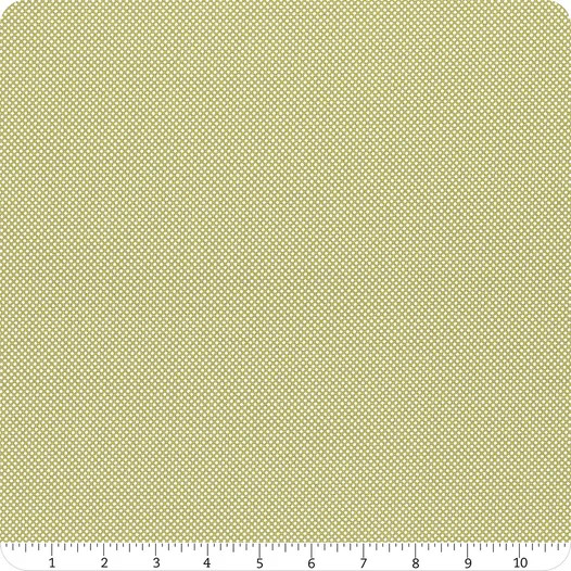 Cozy Up Moss Pin Dot | Corey Yoder | Moda Fabrics | 29126 15 | Sold in ...