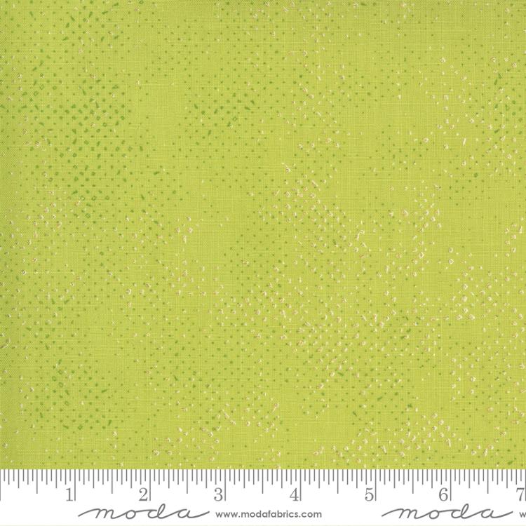 CHARTREUS Metallic Spotted | Zen Chic | Moda Fabrics | 1660 144M | Sold ...