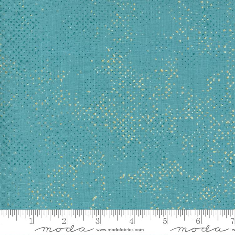 POND Metallic Spotted | Zen Chic | Moda Fabrics | 1660 150M | Sold in 1 ...