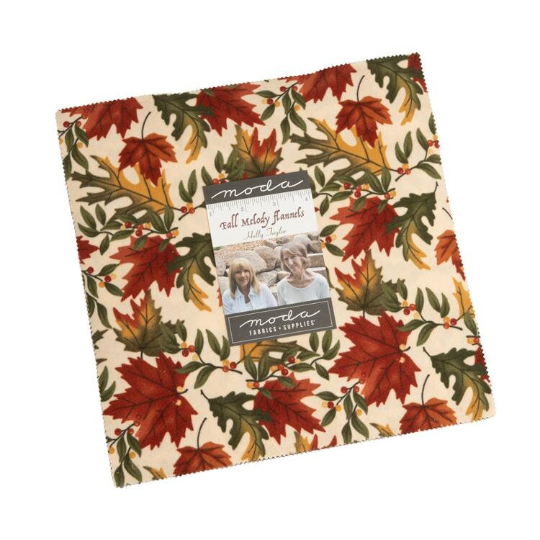 Fall Melody Flannel Layer Cake | Holly Taylor | Moda Fabrics | 6900LC ... Fall Melody Flannel Layer Cake | Holly Taylor | Moda Fabrics | 6900LC ...