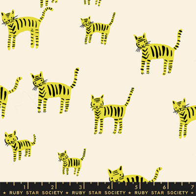 Catnap Tiger Stripes Citron | Alexia Marcelle Abegg | Ruby Star Society ...