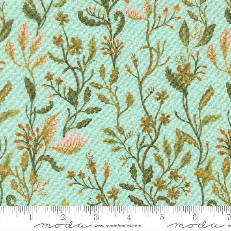 Floral Fondant Pastel Floral Fondant Sky | Linn Warme | Moda Fabrics ...